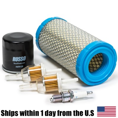 Gas Golf Cart Tune Up Maintenance Kit Oil Air Fuel Filter For Club Car ...