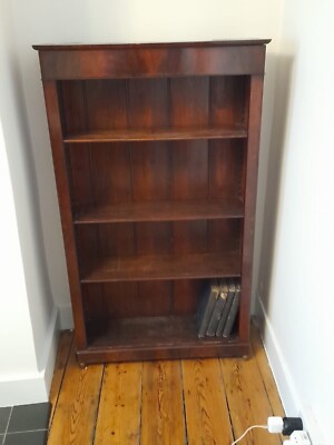 Antique Wooden Mahogany bookcase / Book Shelf / Display Rack / c.1920 ...