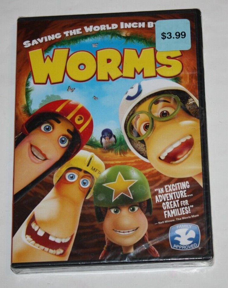 Worms (DVD, 2013) New - Free Shipping - Earthworms : The Movie | eBay