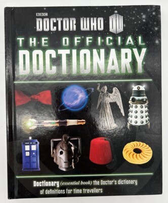 BBC Doctor Who - The Official Dictionary Book - NEW hardback Book | eBay