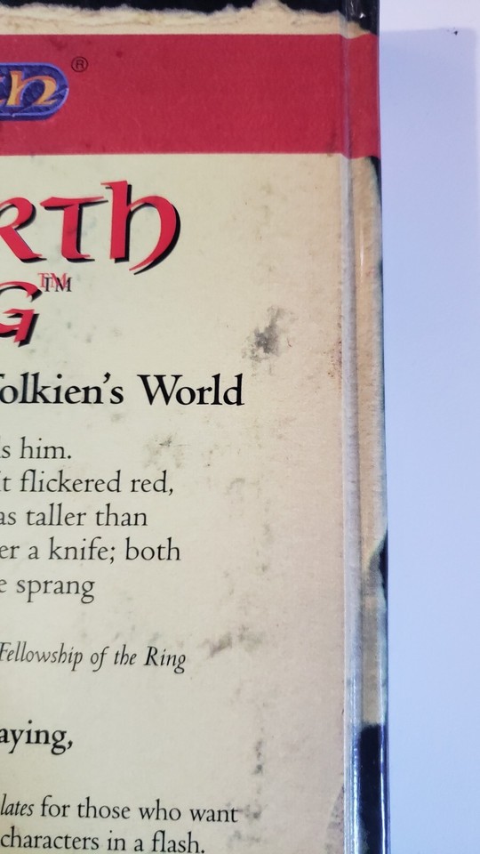 Middle Earth Role Playing (MERP) 2nd Edition COLLECTOR’S EDITION (ICE ...