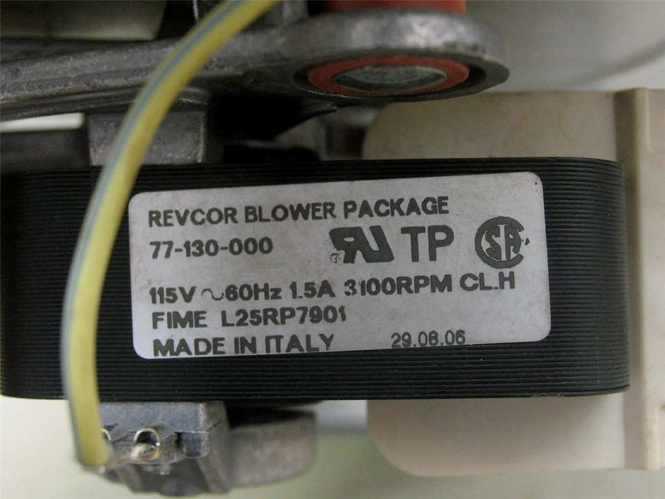 Goodman 0131M00003P REVCOR 77-130-000 Draft Inducer Blower Motor ...
