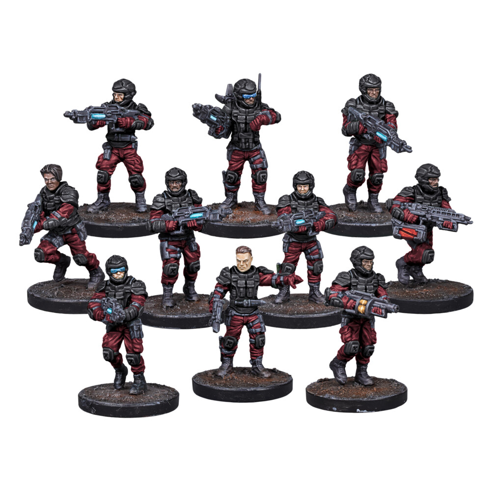 Mazon Labs Strike Force - Firefight Mantic Deadzone 28mm 40k GCPS ...