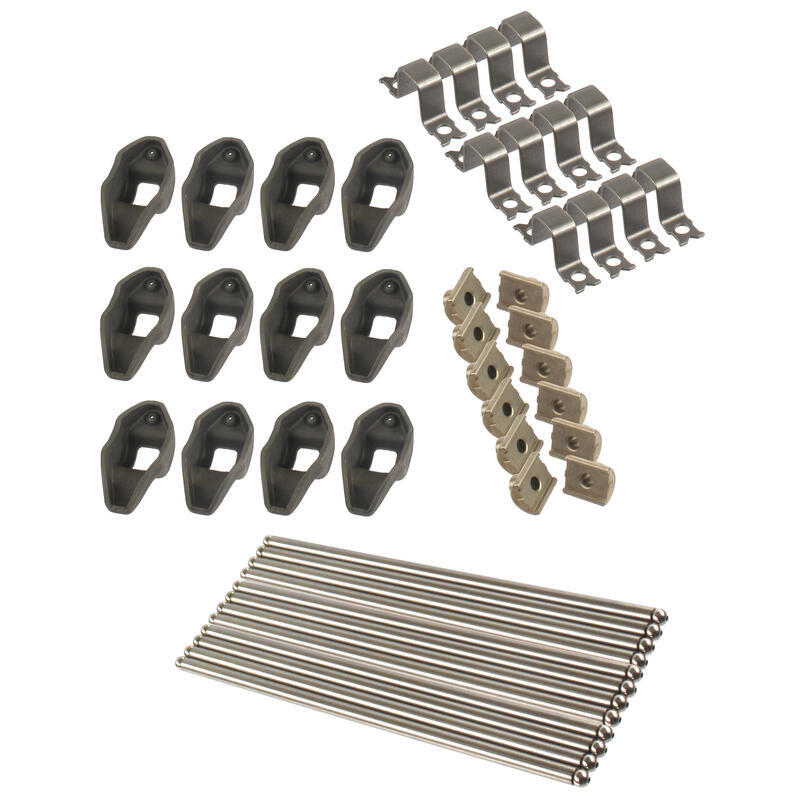 Elgin Rocker Arm & Push Rod Kit RK-551-RPKIT; Stamped Steel for Jeep 4 ...