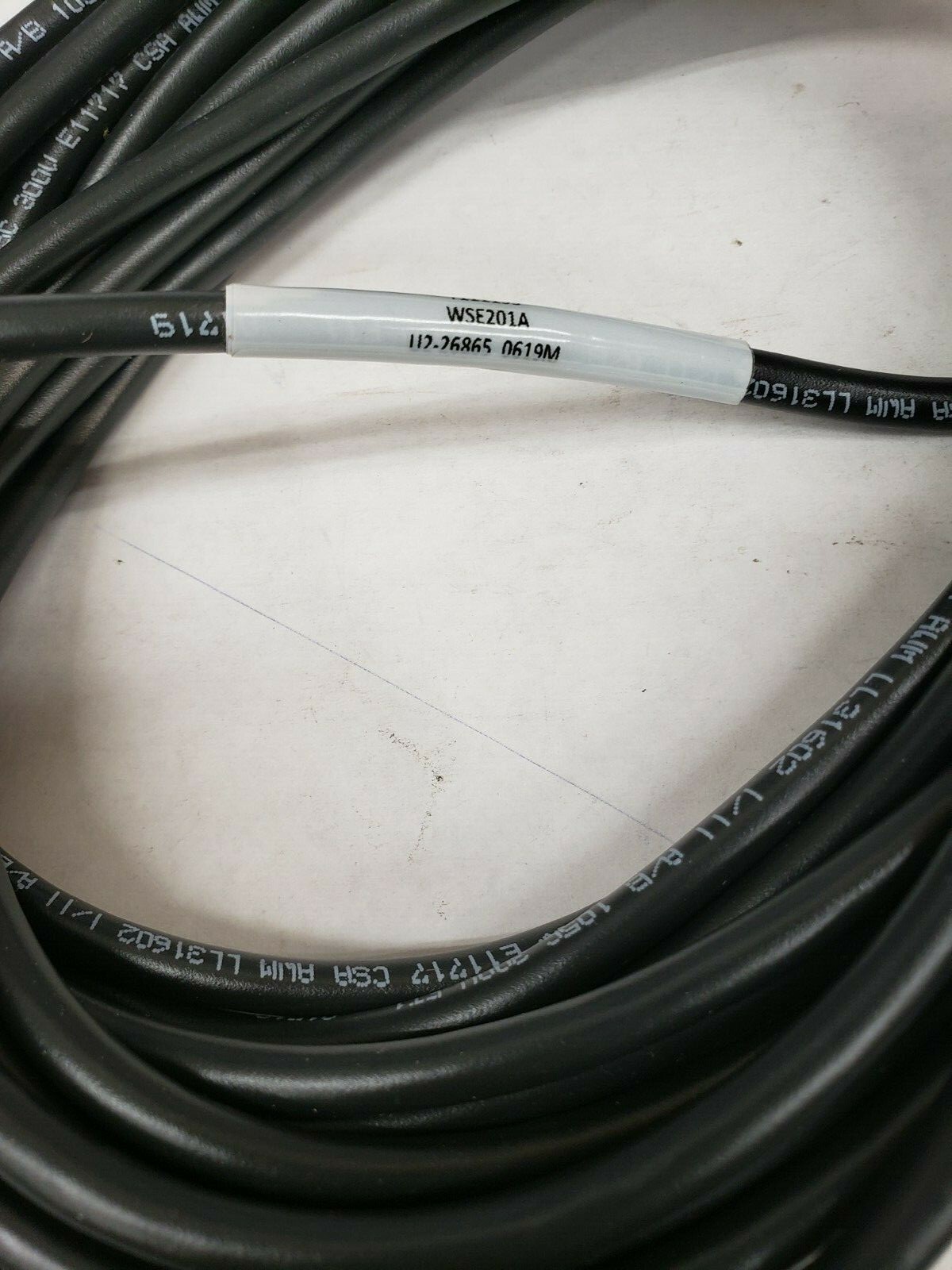 AMADA 8 Pin Cable Y111193, U2-26865 24 AWG/8, 300V 101551317, E11717 ...