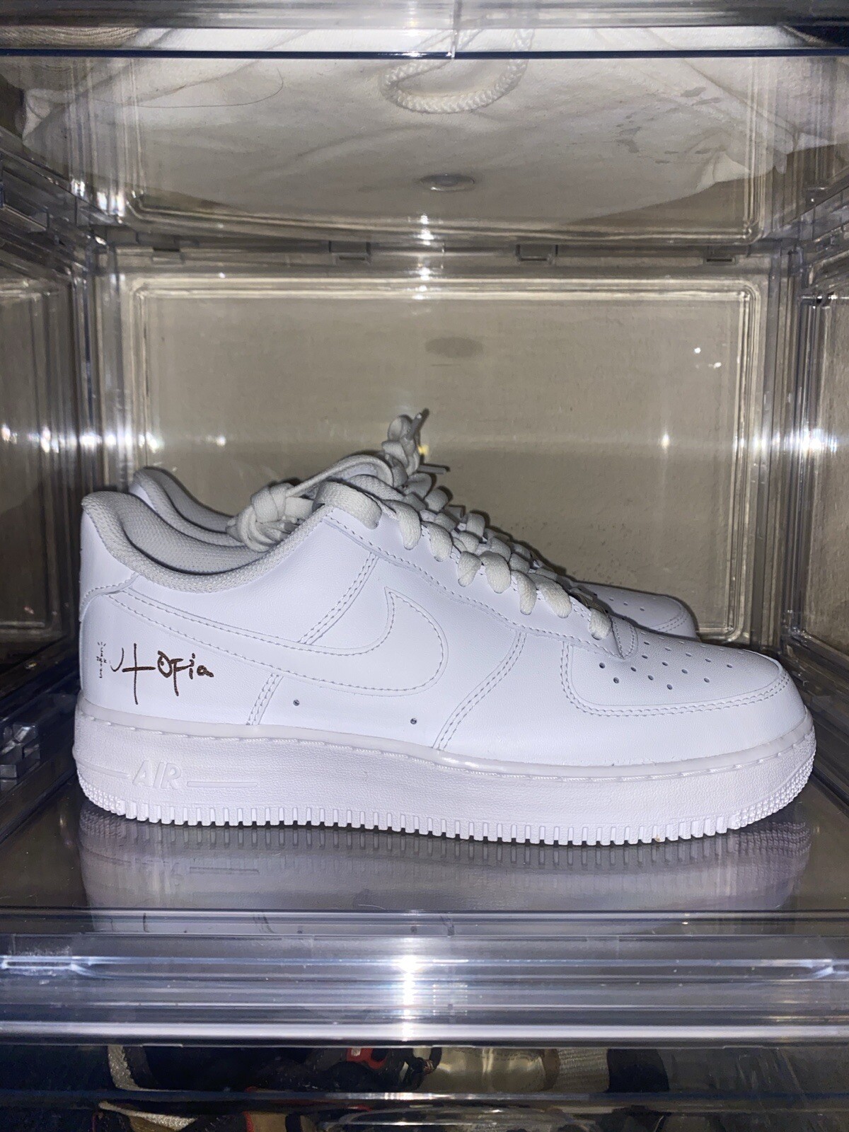 Size 8.5M/10W - Nike Air Force 1 x Utopia Travis Scott | eBay