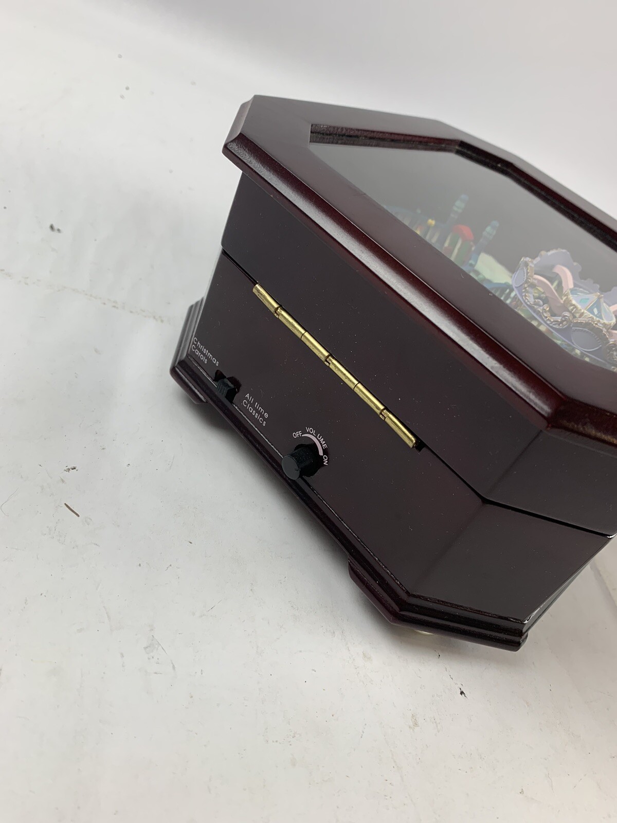 Mr Christmas Animated Music Box Merry Go Round Fair Carols Working | eBay