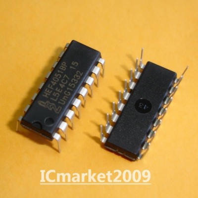 50 PCS HEF4051BP DIP-16 HEF4051 8-Channel Analogue Multiplexer ...