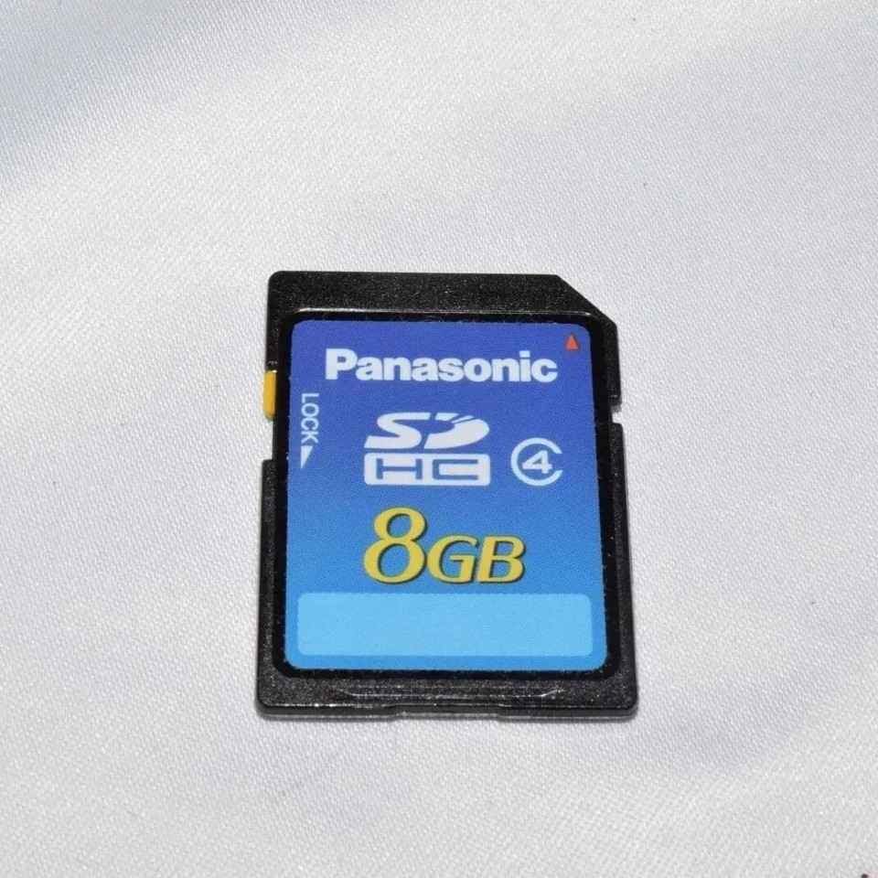 Panasonic SD Card 16MB ~ 512MB 1GB 2GB , SDHC Card 4GB 8GB 16GB 32GB ...