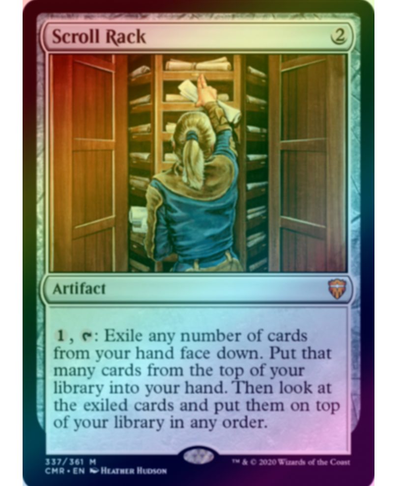 MTG Scroll Rack - Commander Legends - Near Mint **FOIL** | eBay