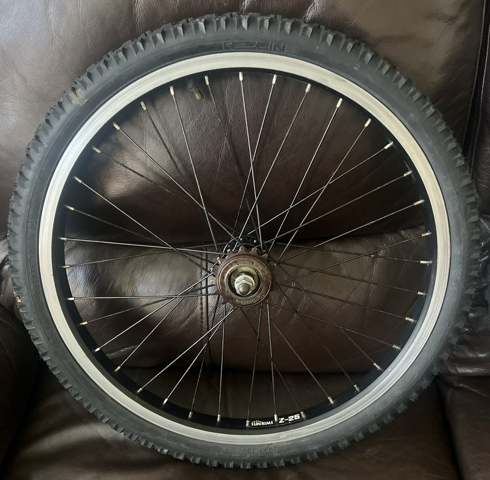 Redline RL340 - Sun Rims Z-25, 20" BMX Wheel Set -used | eBay