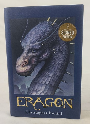 Signed Hardcover Edition Of "Eragon" By Christopher Paolini | eBay