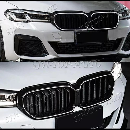 LED Car Bumper Kidney Light Lamp Grille Grill For 2021-2023 BMW 5 ...