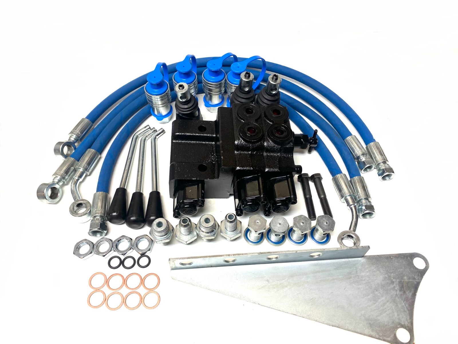 Dual Hydraulic Remote Kit For Massey Ferguson 135 150 165 175 180 230 ...