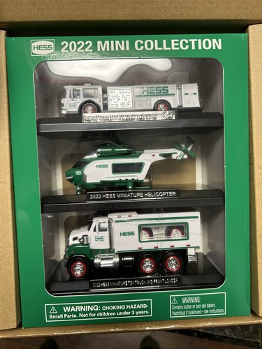 2022 Hess Mini Truck Collection Set of 3 Vehicles New In Box | eBay
