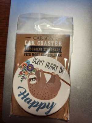 Sloth Car Coaster, New in Packaging | eBay