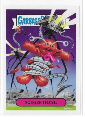 2017 Topps GPK Garbage Pail Kids Adam Geddon Alien Invasion Squose Rose ...