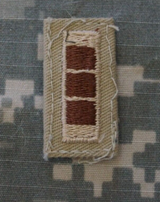 Military Patch US Army Warrant Officer 3 / CW3 Collar Sew on Rank DCU ...