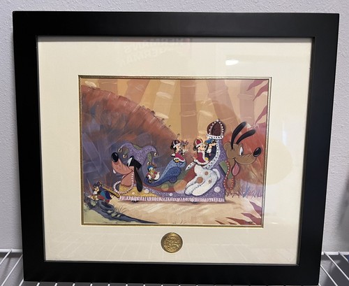 Disney Framed Pin Set Mickey Mouse Parti Gras Limited Edition | eBay