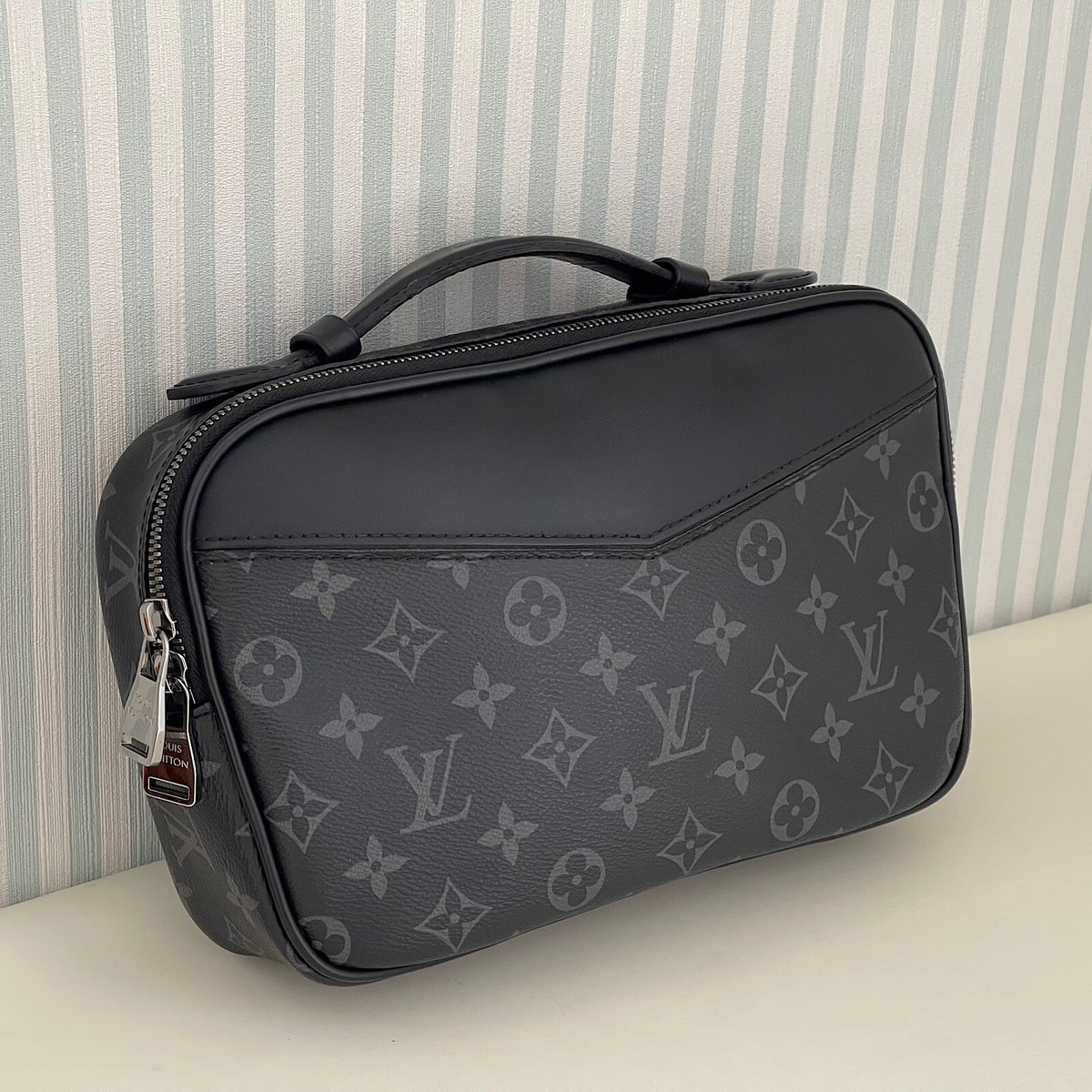 LOUIS VUITTON Monogram Eclipse Handbags Bum Bag M42906 LOUIS VUITTON Monogram Eclipse Handbags Bum Bag M42906