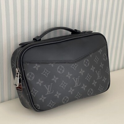 LOUIS VUITTON Monogram Eclipse Handbags Bum Bag M42906 LOUIS VUITTON Monogram Eclipse Handbags Bum Bag M42906
