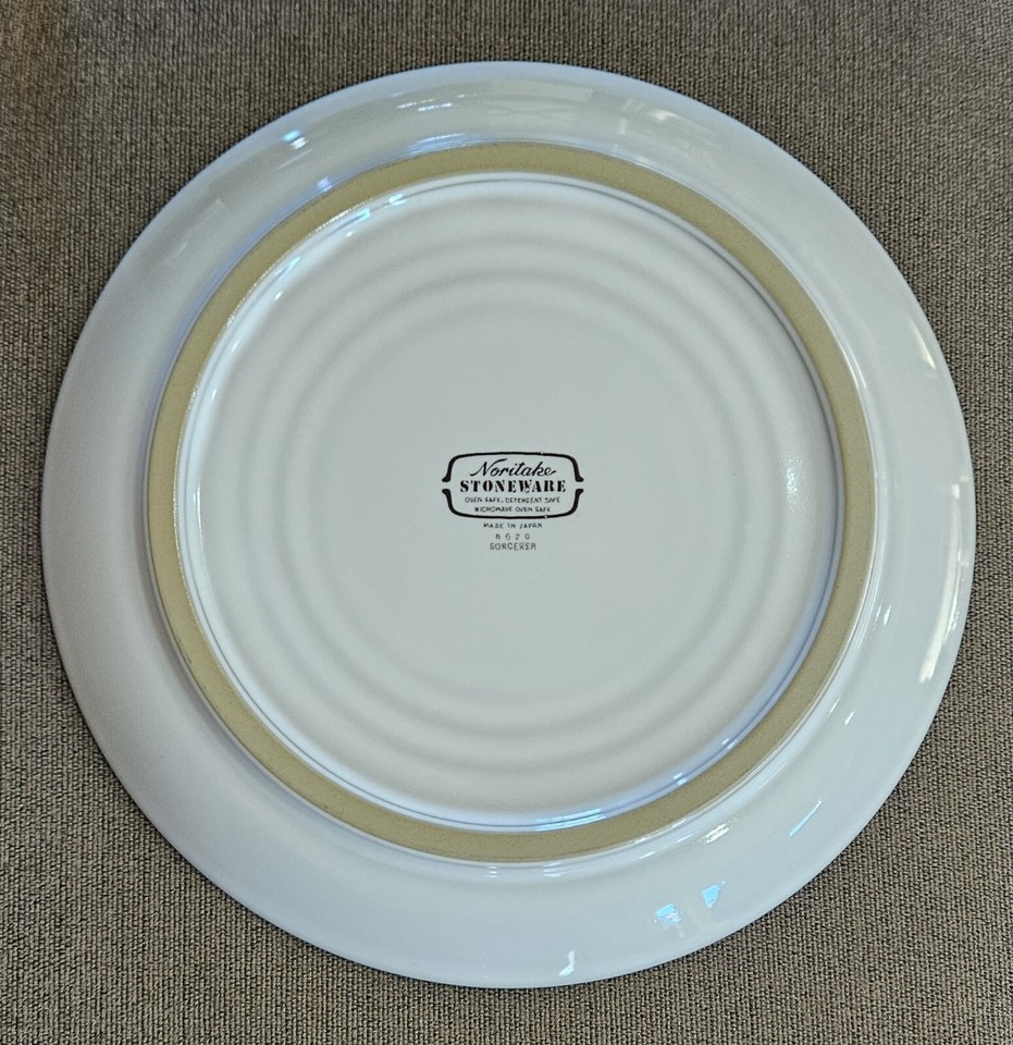NORITAKE STONEWARE SORCERER 8620 DINNER PLATE - 10 3/8" | eBay