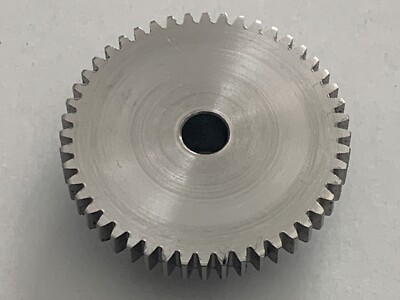 Stainless Steel Spur Gear 32P 48T 20 Degree Pressure Angle 1/4” Bore ...