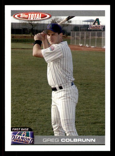 2004 Topps Total #513 Greg Colbrunn Arizona Diamondbacks | eBay