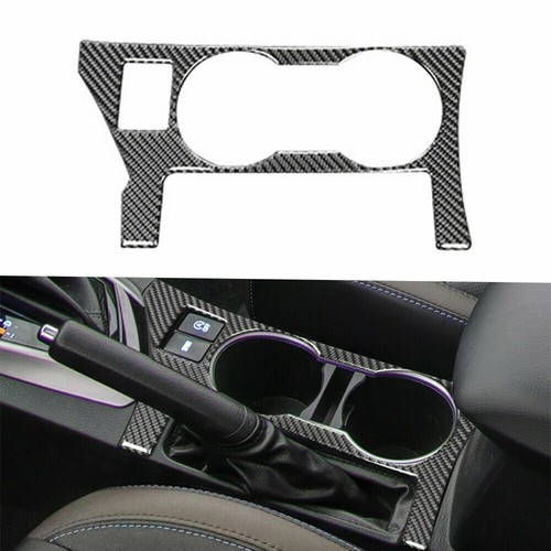 Carbon Fiber Center Console Cup Holder Panel Fit for Toyota Corolla ...