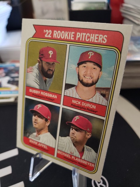 2023 Topps Heritage - Topps Rookie Stars Flip Stock #496 Michael ...