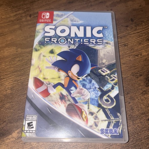 Authentic Replacement Case ONLY - SONIC FRONTIERS - Nintendo Switch Box ...