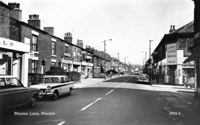 Moston Lane Moston Manchester unused RP old postcard by Lilywhite | eBay UK