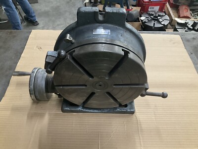 Yuasa 12" Horizontal Vertical Rotary Table 550-052 Fits Milling Machine ...