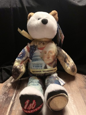 Limited Treasures Presidential Coin Bear George Washington | eBay
