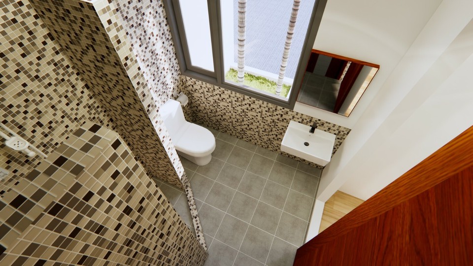 Home Designs 5x10 Meter 17x33 Feet 2 Bedrooms Terrace Roof PDF (A4 Hard ...