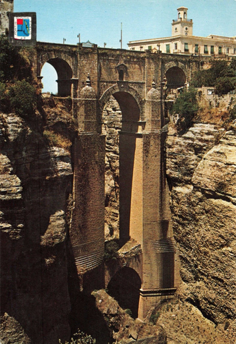 Ronda Spain, Puente Nuevo, New Bridge, Vintage Postcard | eBay