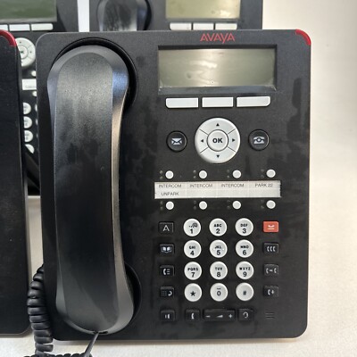 LOT OF 6 Avaya Business Office Phone Model 1608-1 | eBay