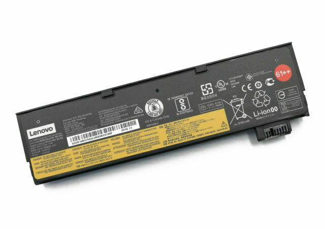 Lenovo 01AV492 Battery for ThinkPad 2019 - Black for sale online | eBay