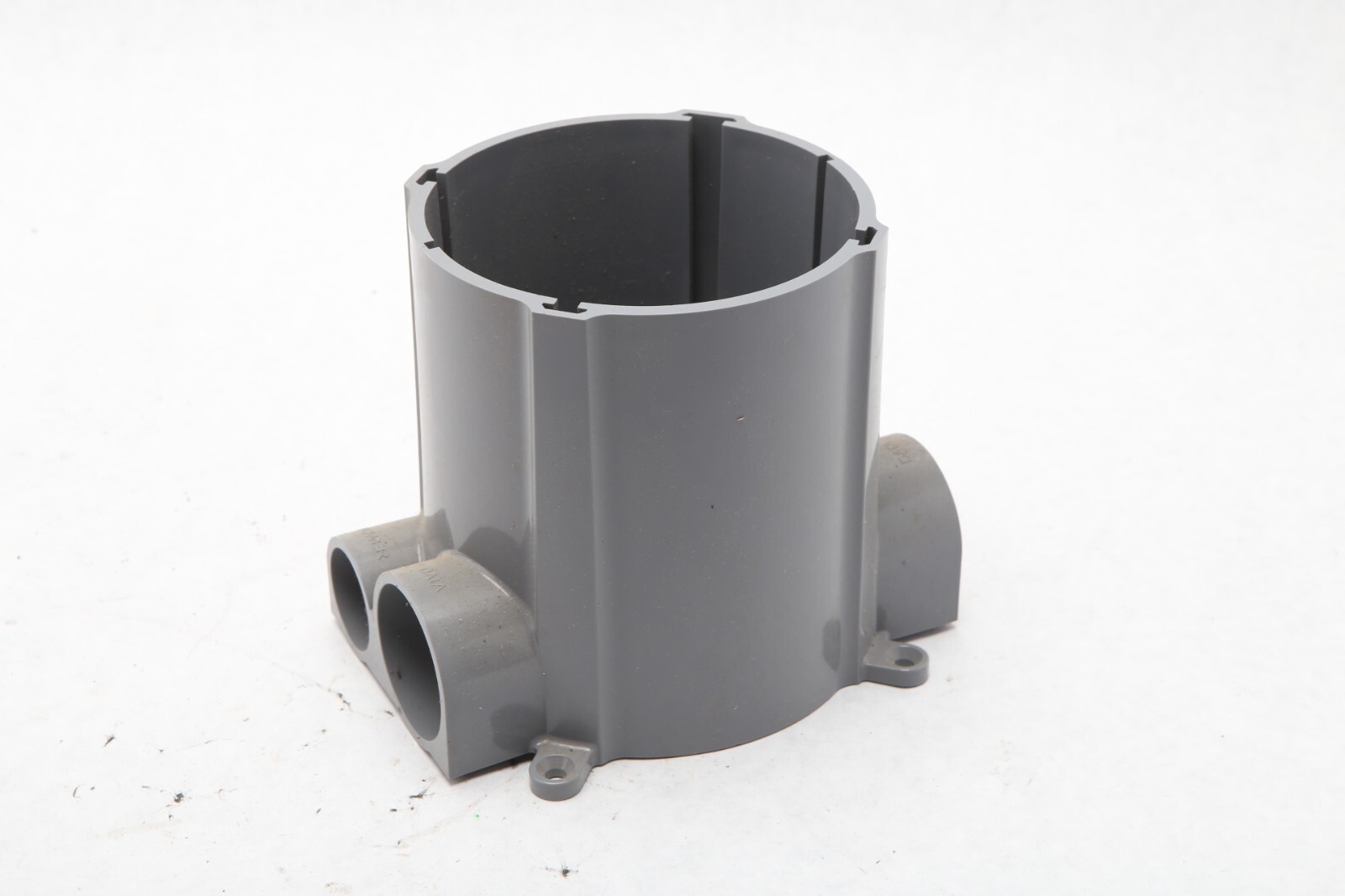 HUBBELL S1PFB Floor Box Plastic Round. System 1 - MISSING CAP - GA3 | eBay