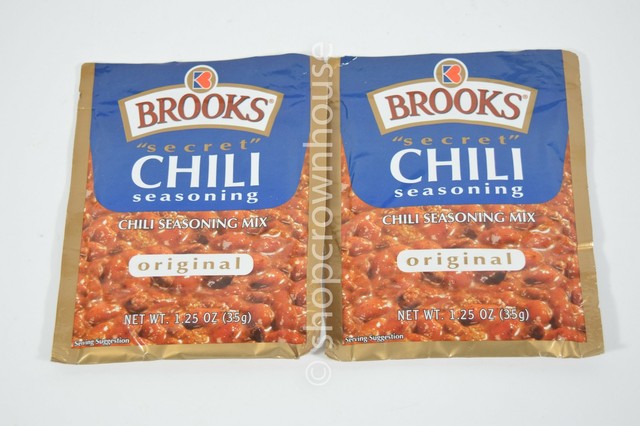 Brooks Chili "secret" Original Seasoning 1.25 Oz Packet for sale online ...