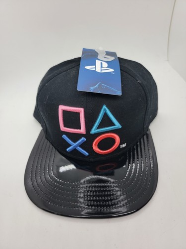Sony Playstation Hat Cap Black Snap Back | eBay