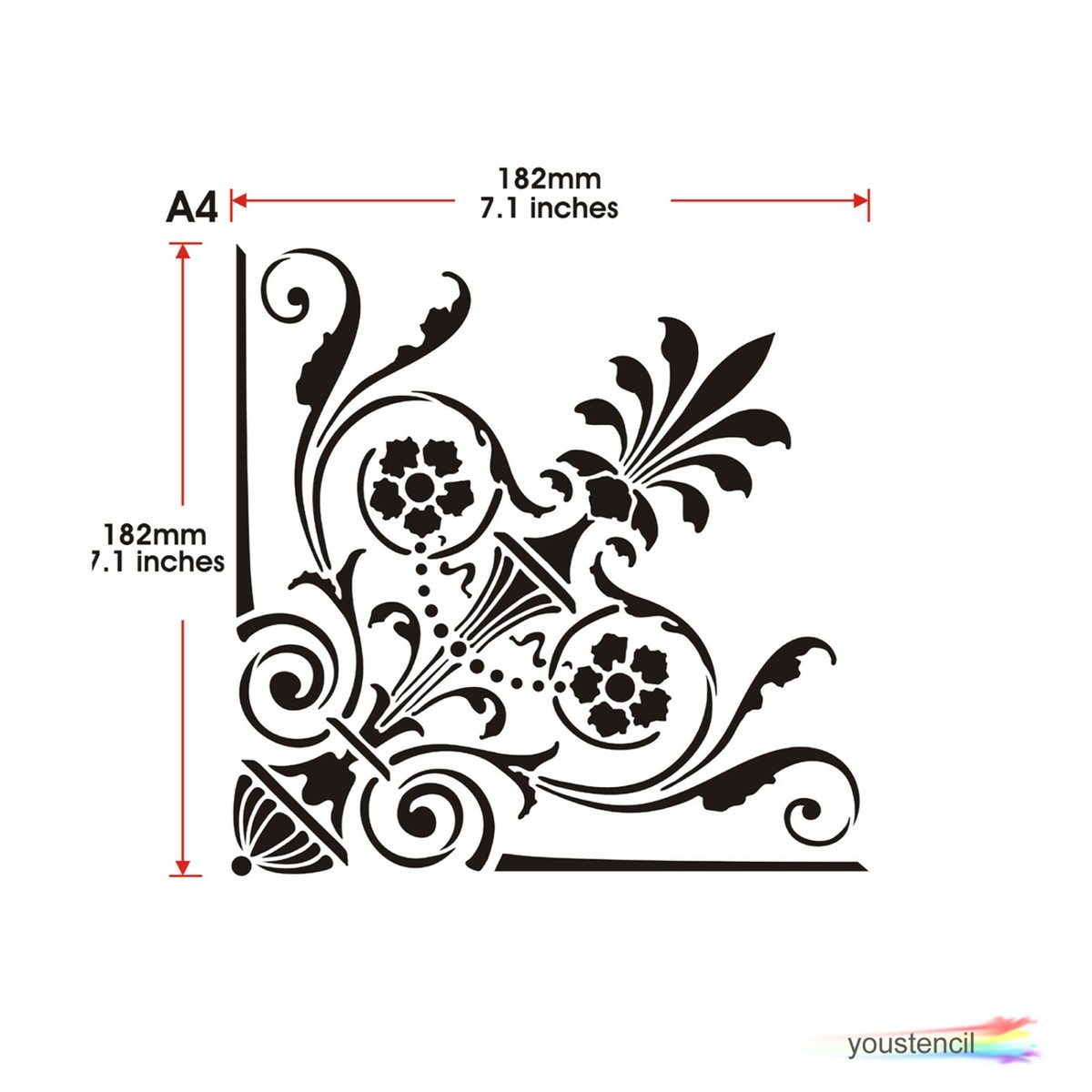 Black And White Victorian Corners