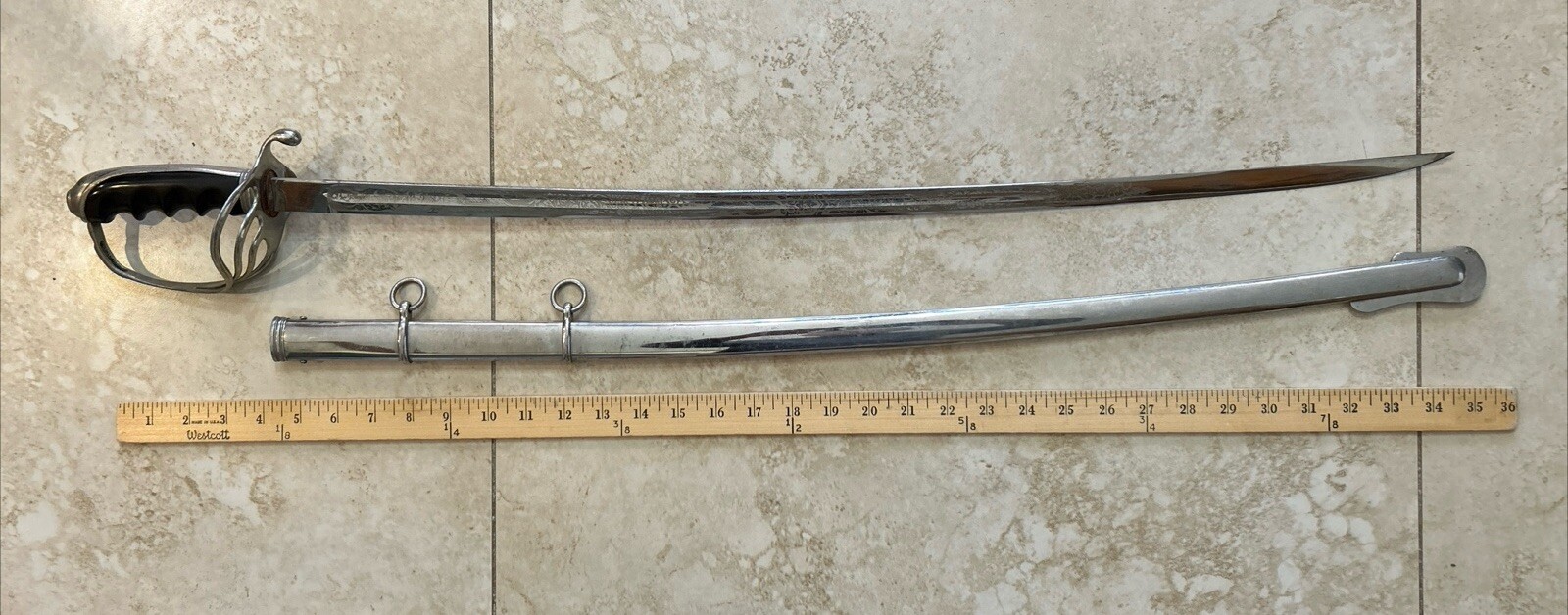 *U S M1902 ARMY OFFICER SWORD W/ SCABBARD… EXCELLENT | eBay