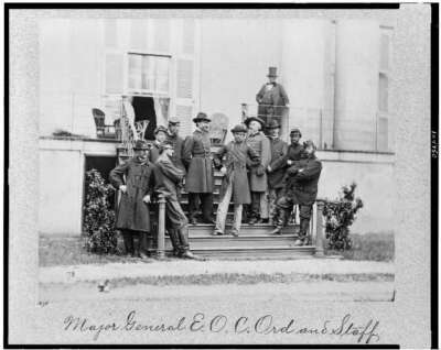 Major General E.O.C. Ord,staff,Edward Otho Cresap Ord,American Civil ...