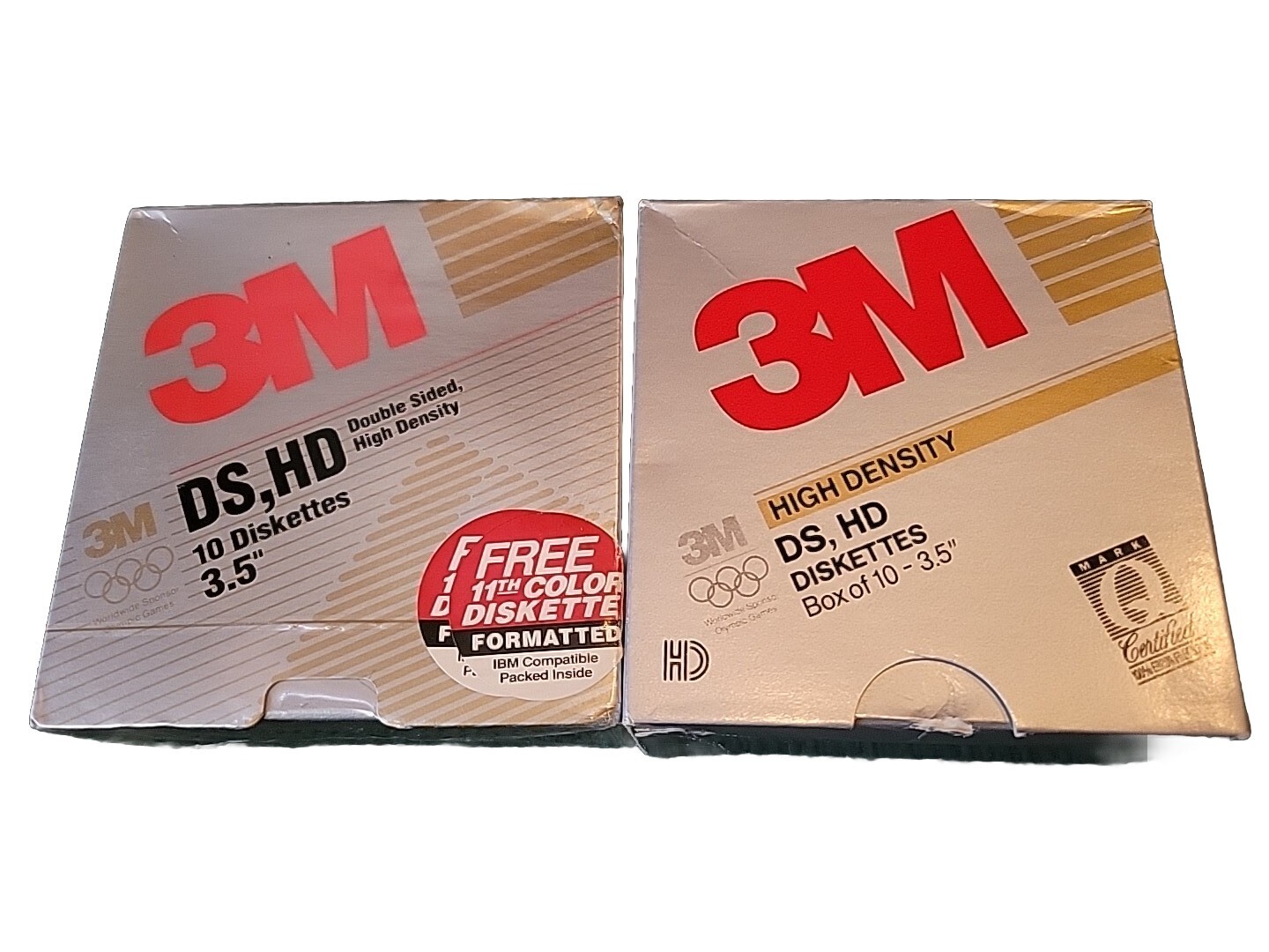 3M High Density DS HD 3.5" Diskette - Box of 20 Sealed Floppy Disks ...