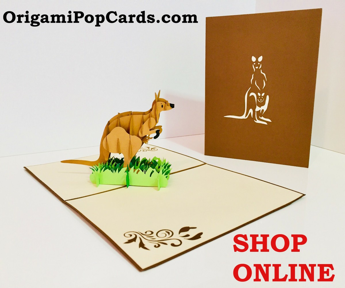 Kangaroo Birthday Invitations