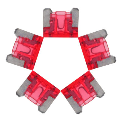 100-Pack 10A Low Profile Mini Blade Fuses - Red Car Truck Auto Fuses 10 ...