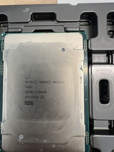 34 - Intel Xeon Bronze 3204 1.90GHz 6 Core 8.25MB LGA 3647 CPU P/N ...