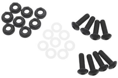 Puig Black Anodized Universal Windscreen Screw & Washer Kit (0956N) | eBay