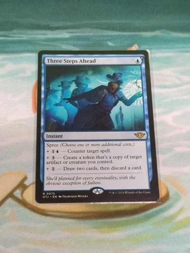 MTG Three Steps Ahead (75/441) Outlaws of Thunder Junction NM | eBay